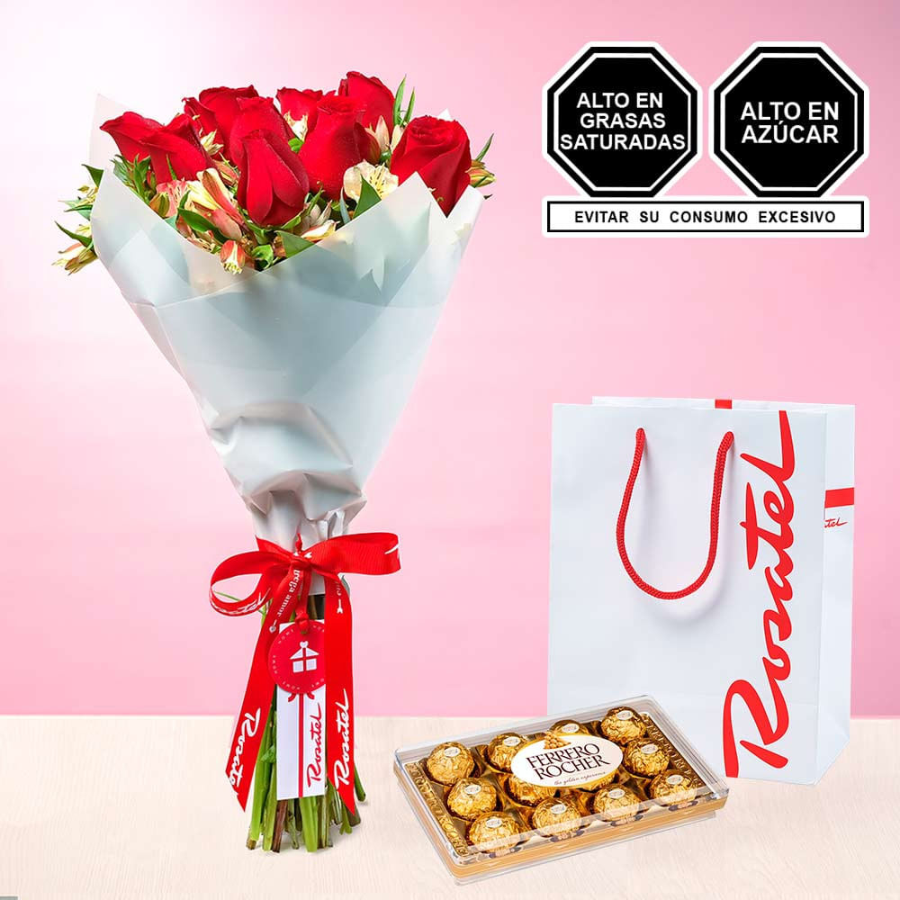 Ramos de chocolates para mujer – Rosatel